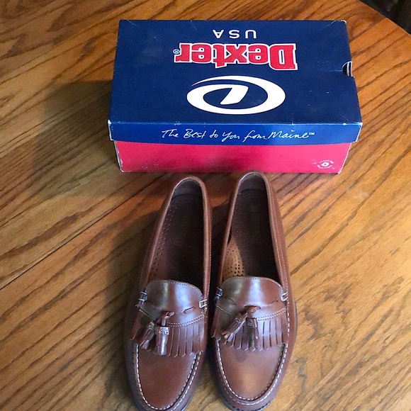Dexter | Shoes | Nwt Leather Dexter Usa Mens Brown Handsewn Classic ...